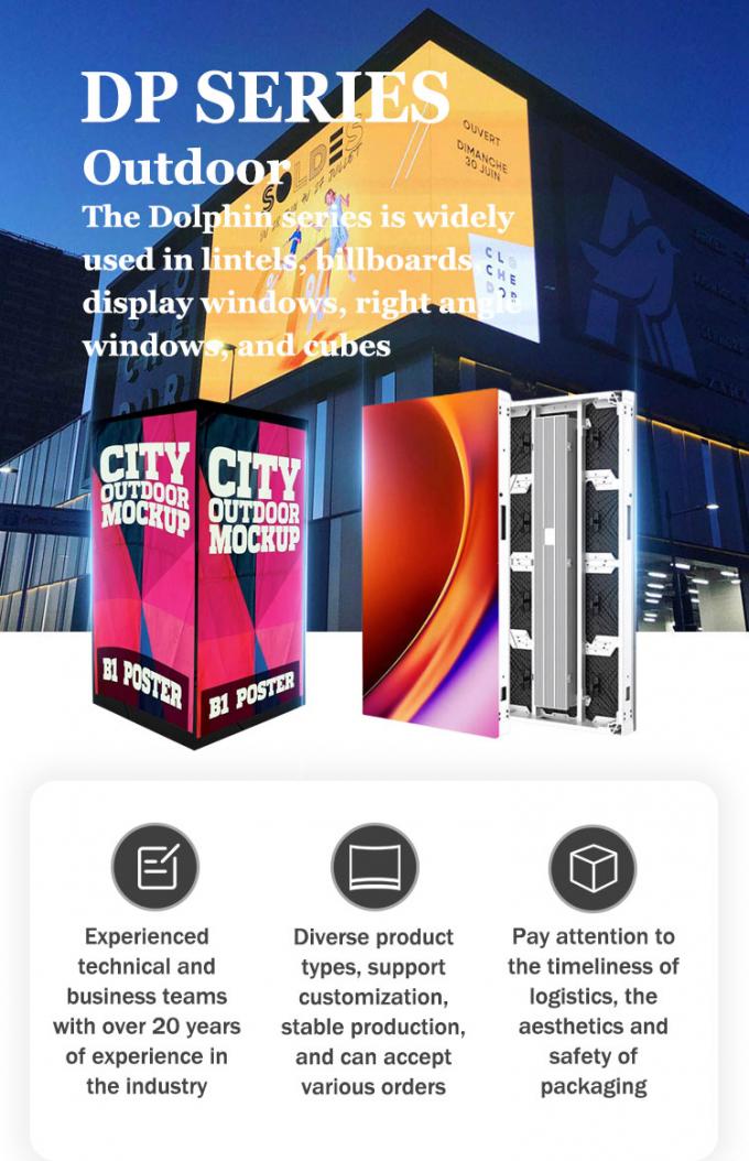 Commercial LED Billboard Advertising Full Color Outdoor LED Screens