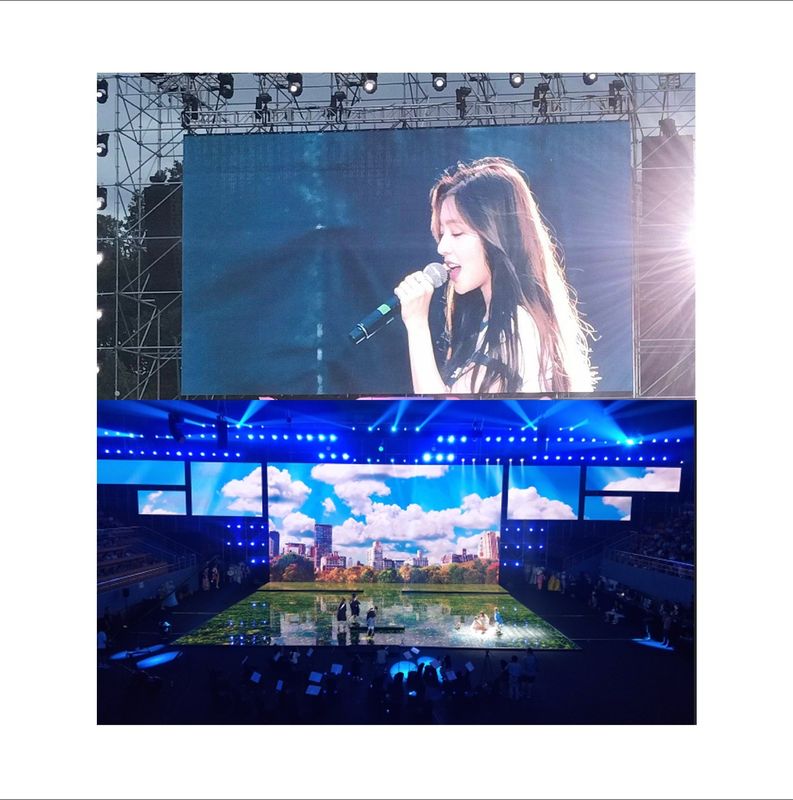 Mobile Led Screen Rental Full Color P3.91 Cube LED Screen For Concert ...