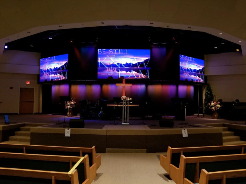 Mobile Led Screen Rental 500x500mm P1.9 With 140° View Angle Rental Led ...