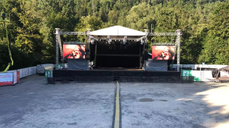 Outdoor Giant Stage Background LED Video Wall Rental Screen P2.84 ...