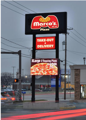 Outdoor Led Display Board Front Service P4.7 Fixed Exterior Video Wall ...